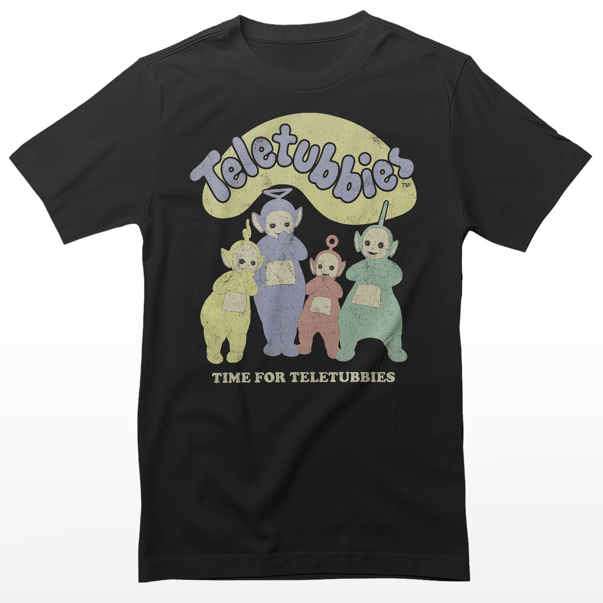 Teletubbies - Time Fore Teletubbies Mens T-Shirt | Officially Licensed ...