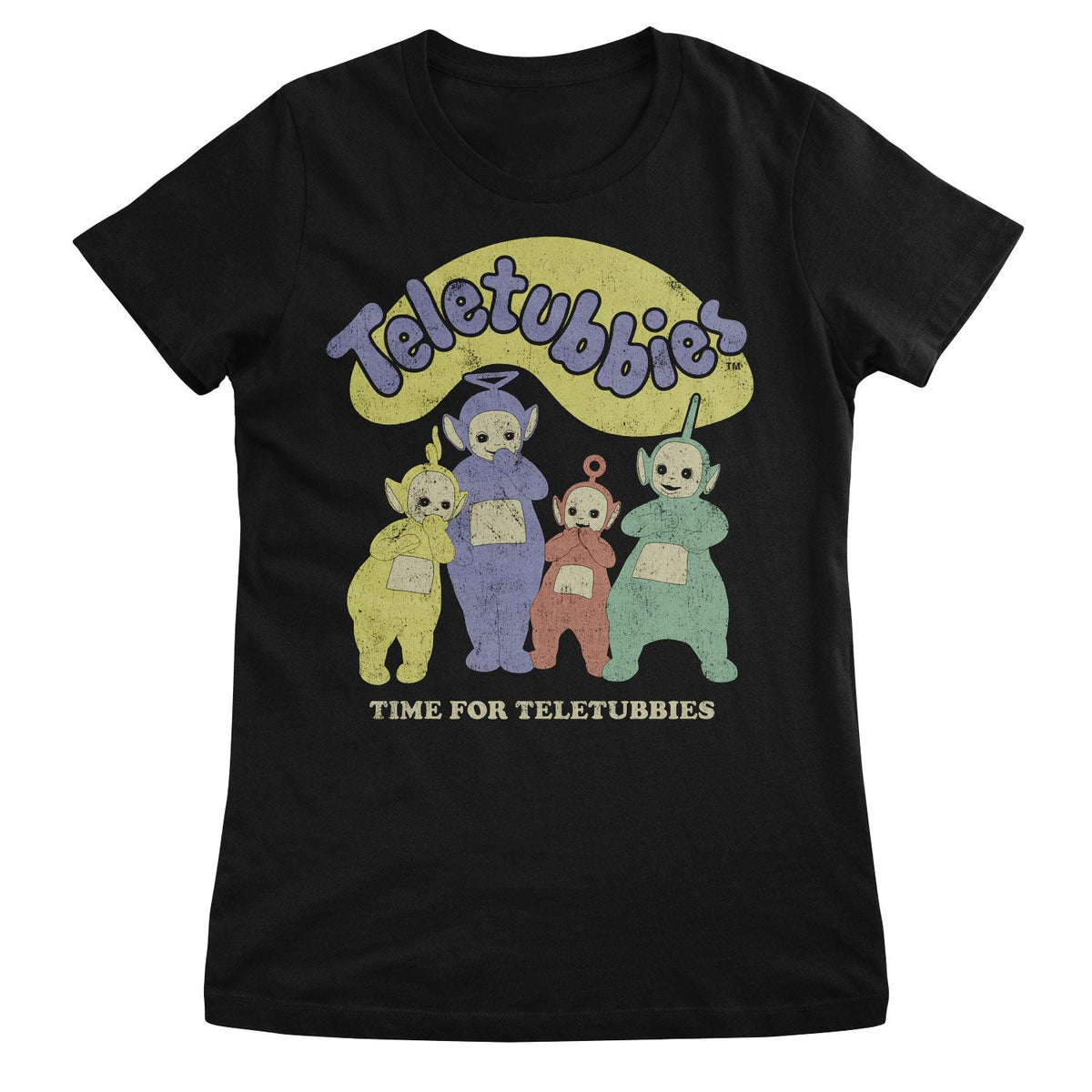Teletubbies - Time Fore Teletubbies Women T-Shirt | Officially Licensed ...