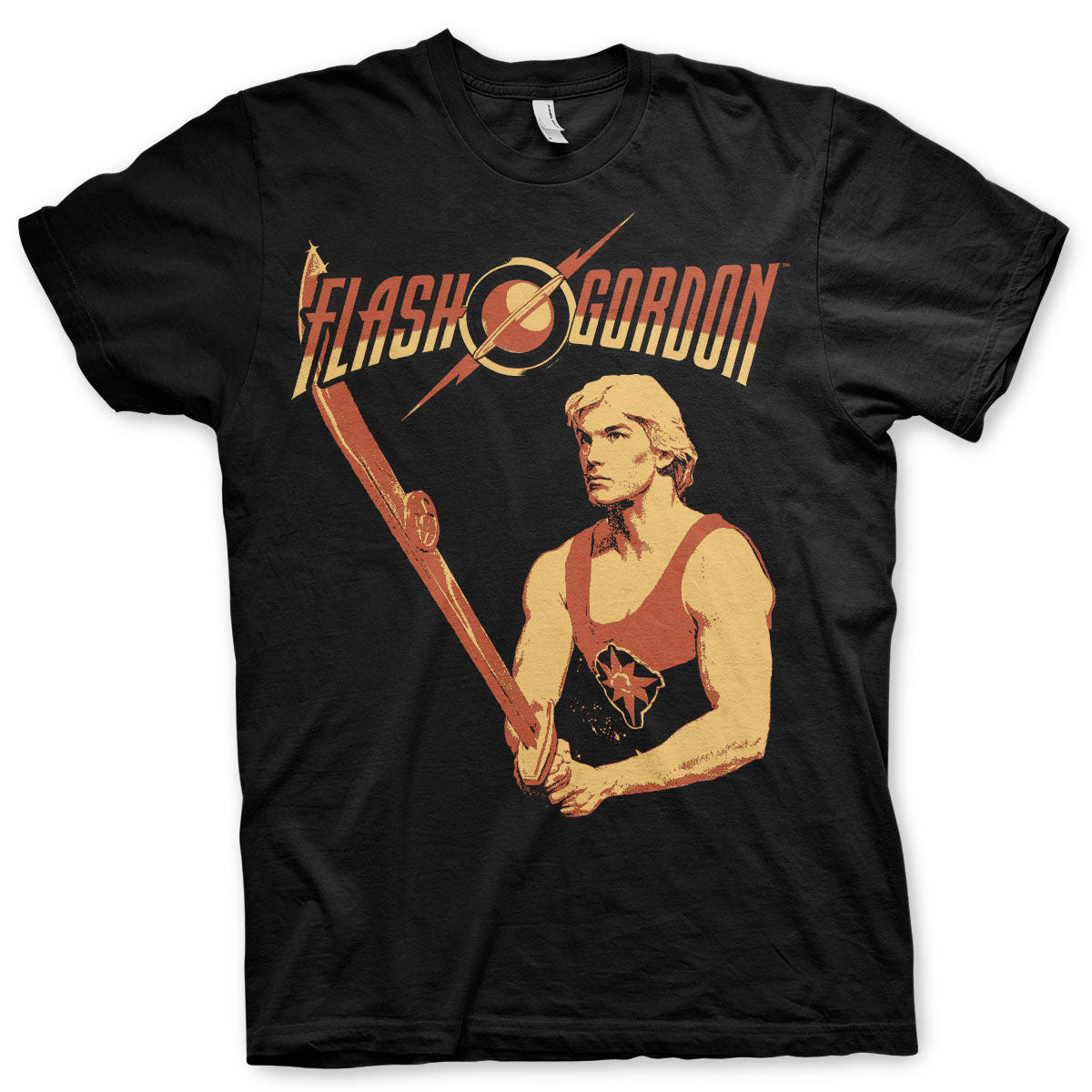 Flash Gordon - Retro Mens T-Shirt | Officially Licensed Flash Gordon ...